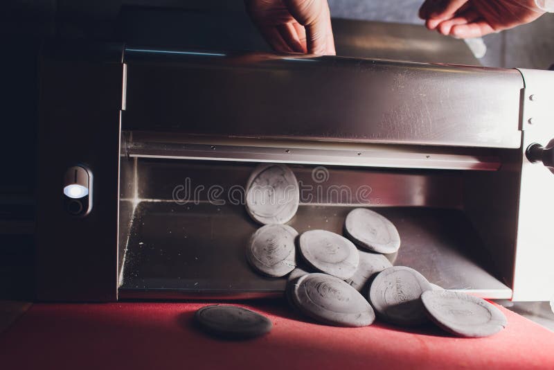 Process Khinkali Roller Machine Stock Photos - Free & Royalty-Free ...