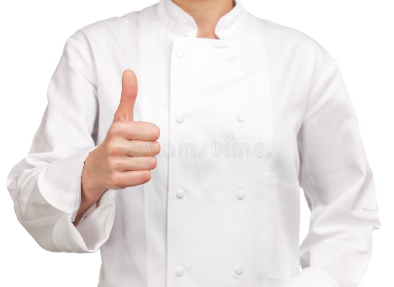 Chef making hand sign OK stock photo. Image of making - 42421118