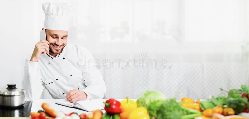 Receiving Food Delivery Chef Stock Photos - Free & Royalty-Free Stock ...