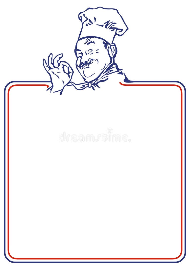 Chef Menu Card Stock Illustrations – 15,833 Chef Menu Card Stock ...