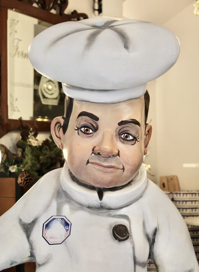 Chef Model in Soller Mallorca Spain Editorial Stock Image - Image of ...