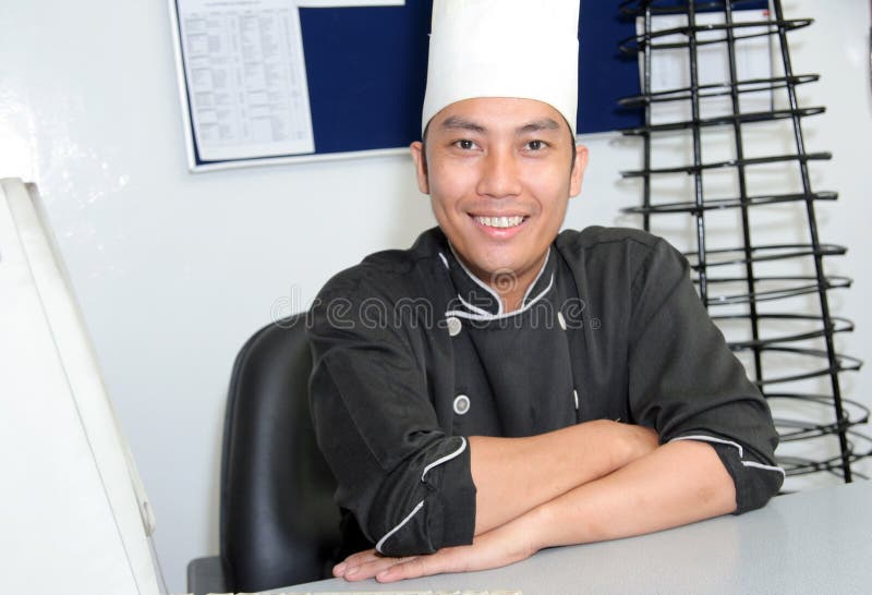 Chef in office stock photo. Image of professional, office - 6200934