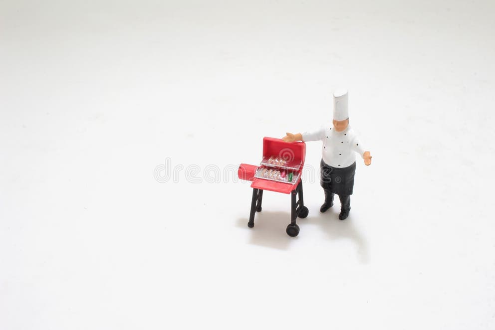 The Chef Pepper the Steak on Fire Stock Photo - Image of steak, concept ...