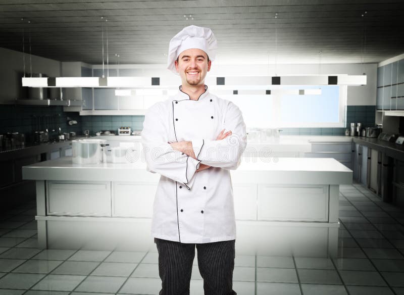 Chef portrait stock image. Image of cooks, smile, chef - 757309