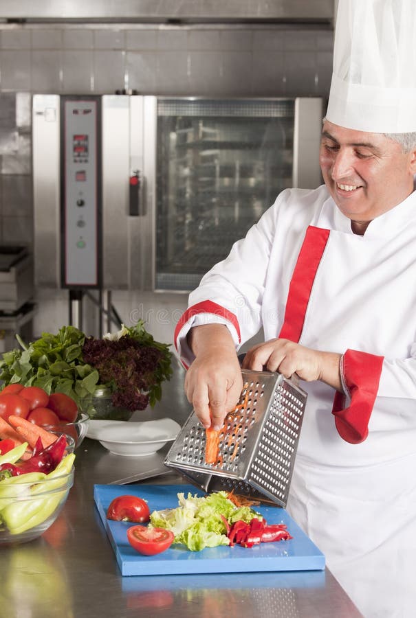 Chef portrait stock photo. Image of person, inside, friendly - 25994336