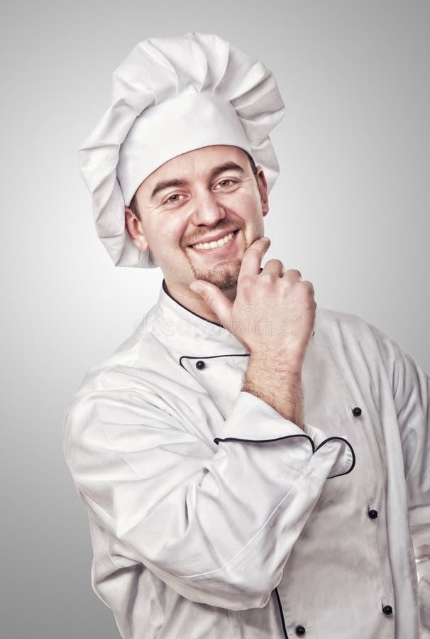 Chef portrait stock photo. Image of successful, happiness - 27549294