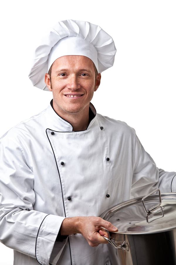 Chef portrait stock image. Image of person, caucasian - 30599485