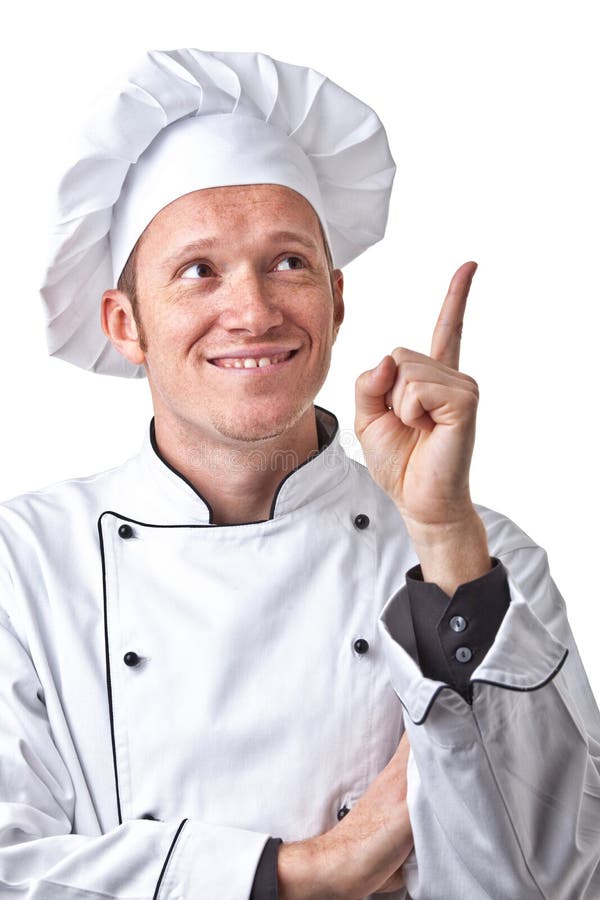 Chef portrait stock photo. Image of happy, white, cook - 30599528