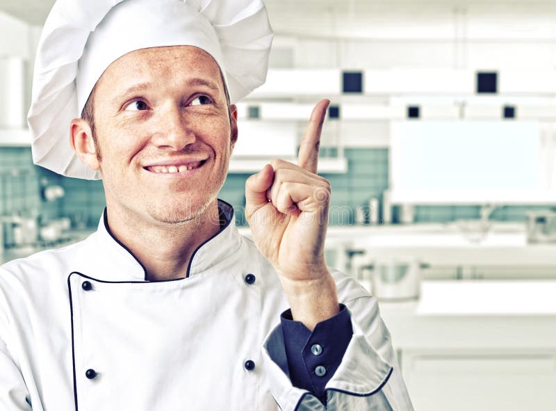 Chef portrait stock image. Image of human, smile, success - 30865551