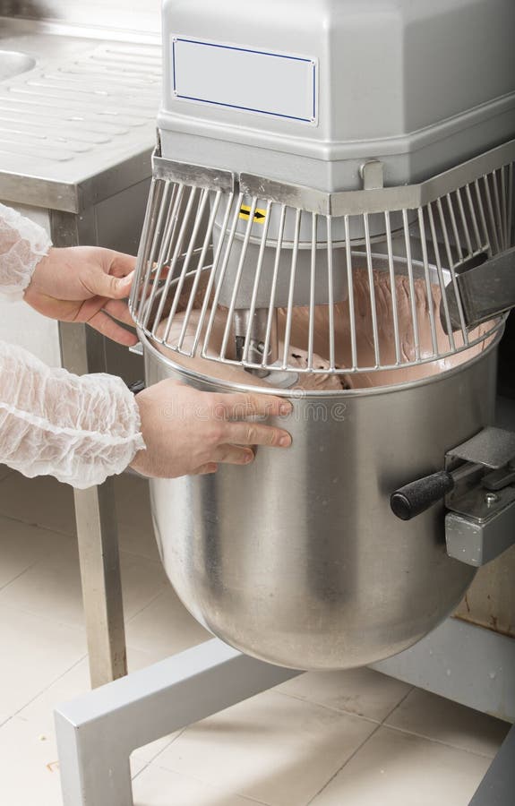 Chef is preparing cake mix stock photo. Image of bowl - 69334082