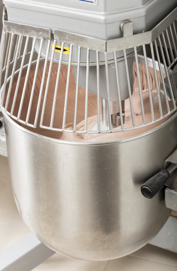 Chef is preparing cake mix stock image. Image of dough - 71171089