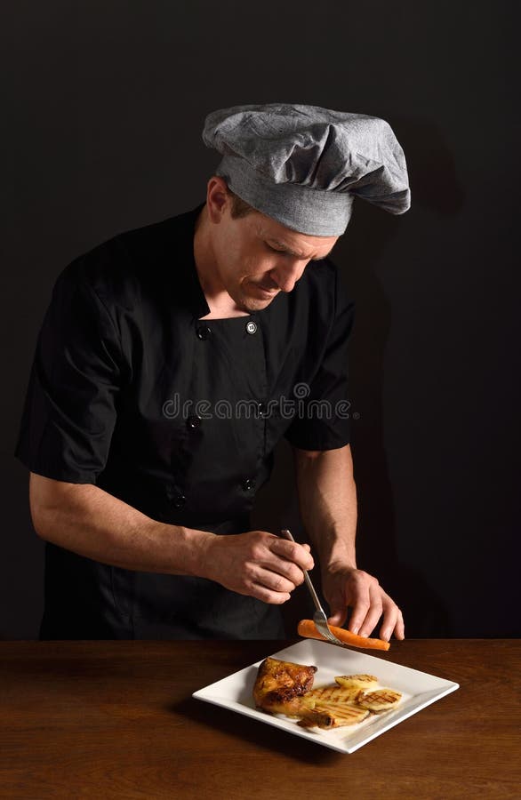 Preparing garnish stock photo. Image of decoration, dill - 21673980