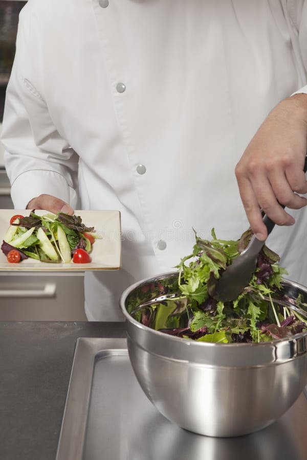 Chef preparing food stock image. Image of working, cooking - 7039173