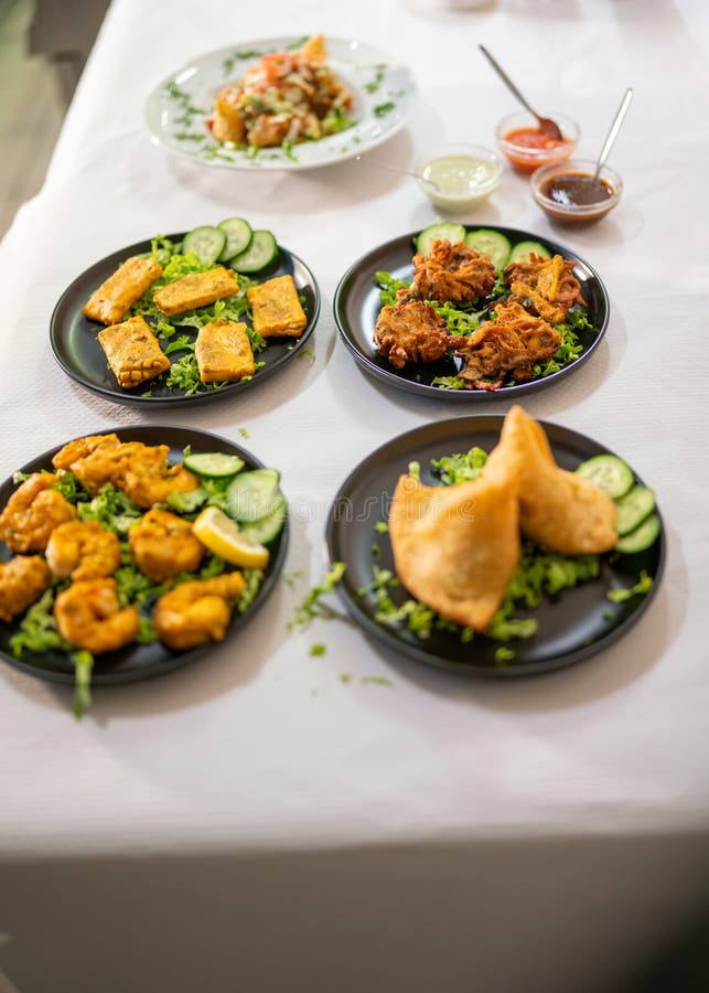 Chef Preparing Traditional Indian Food, Displaying Various Dishes on ...
