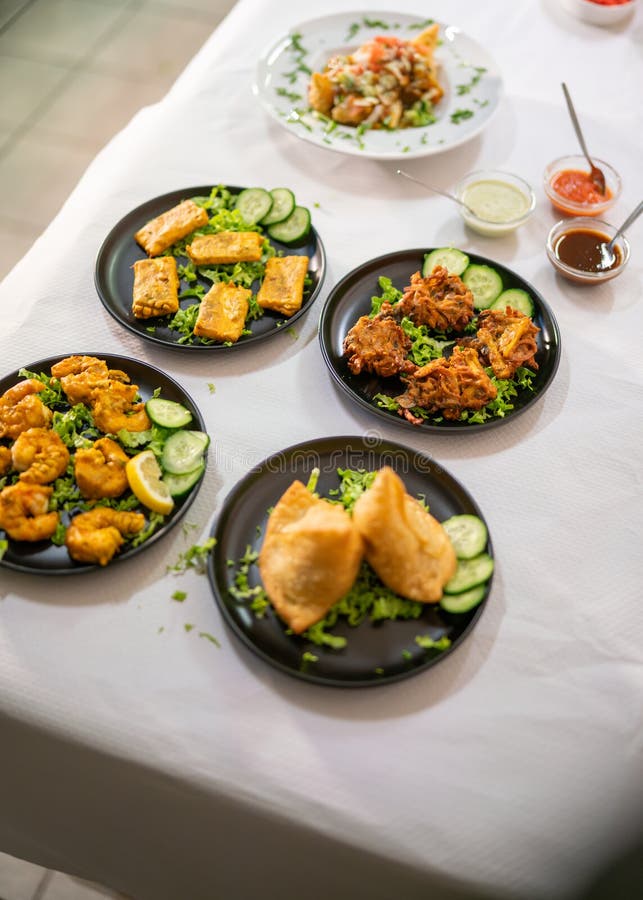 Chef Preparing Traditional Indian Food, Displaying Various Dishes on ...