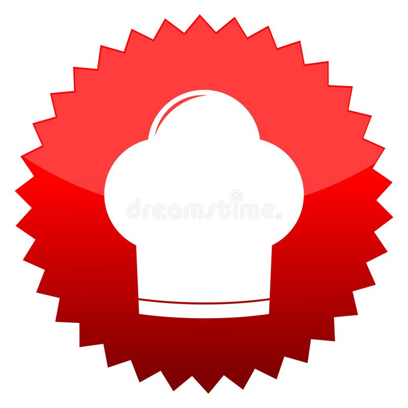 Chef, Red sun sign stock illustration. Illustration of baker - 94339810
