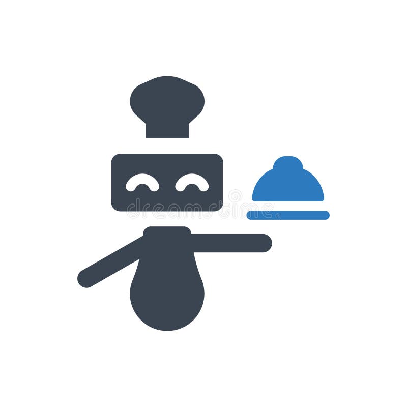 Robot Chef Icon Stock Illustrations – 178 Robot Chef Icon Stock ...