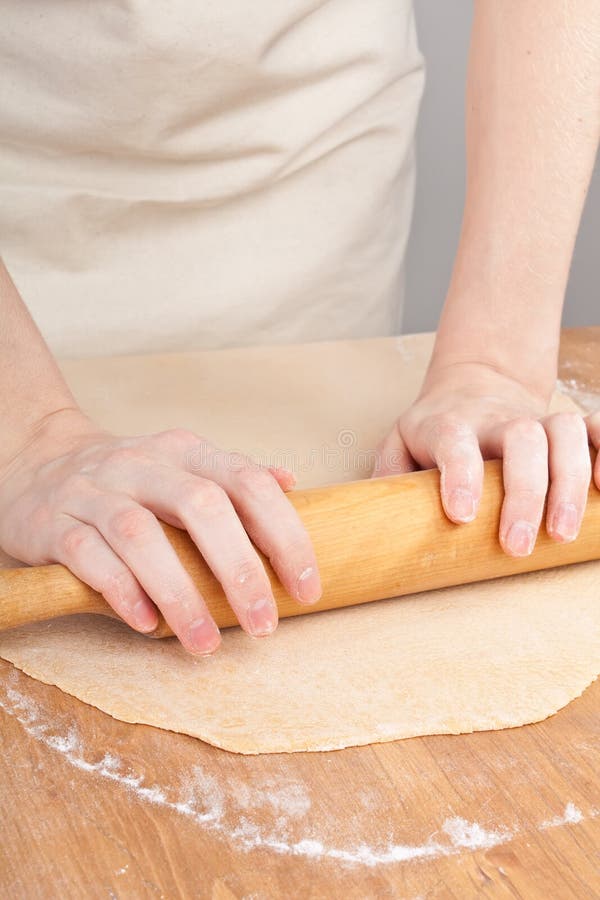 Rolling dough stock photo. Image of table, kneading, counter - 15957762