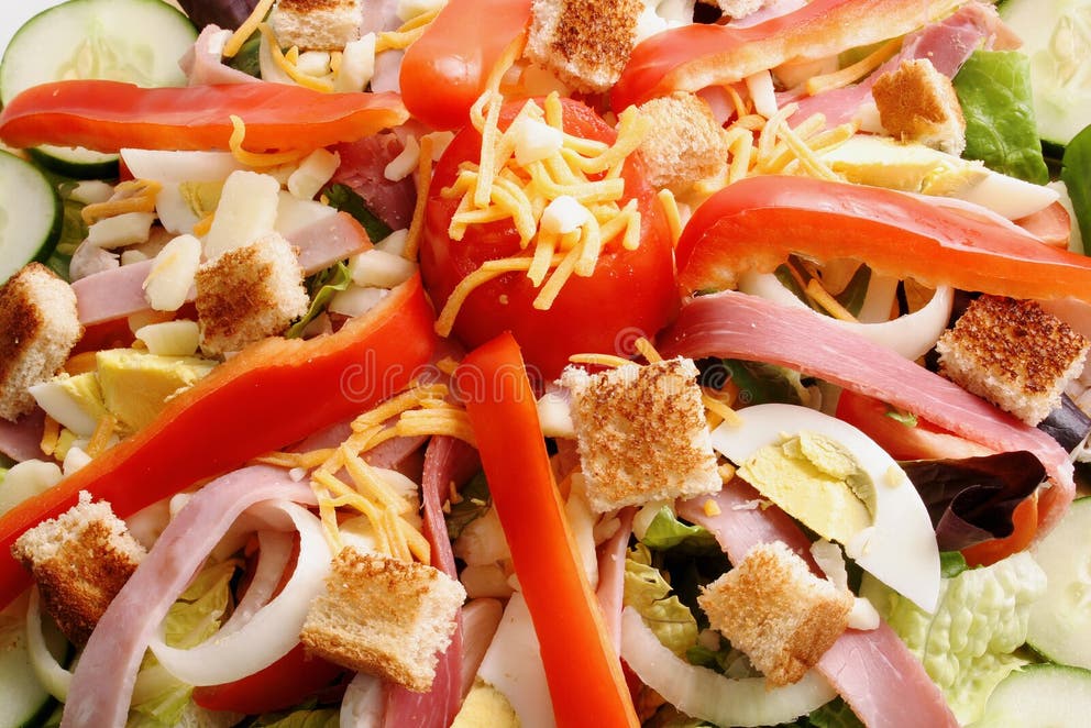 Chef s Salad stock photo. Image of colors, dinner, concepts - 1922234