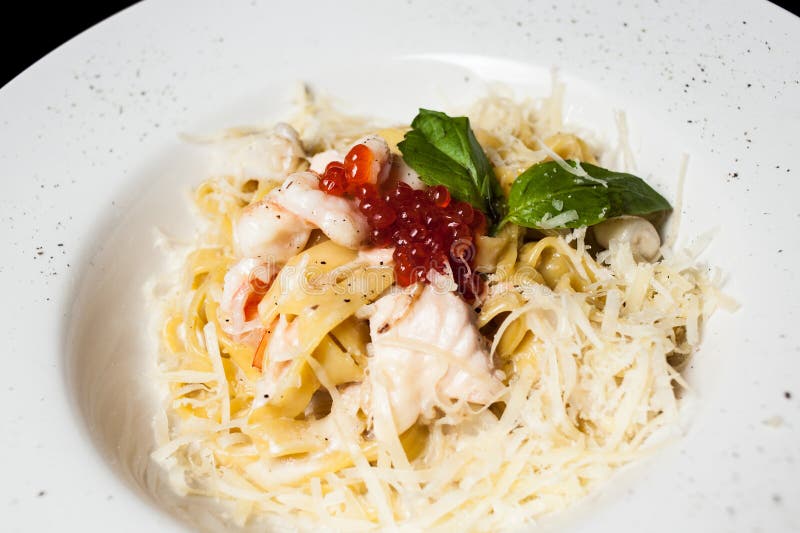 Chef S Specialty Presented in Restaurant on Served Table Stock Photo ...