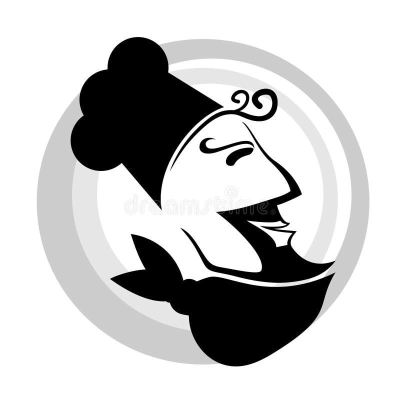 Chef smile stock vector. Illustration of circular, bakery - 20873337