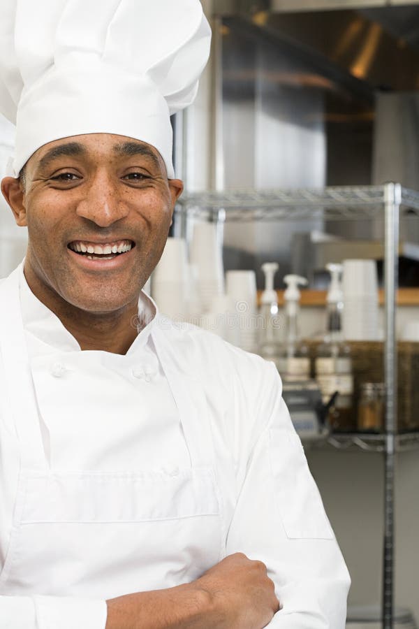 Chef smiling stock photo. Image of restaurant, executive - 1058914