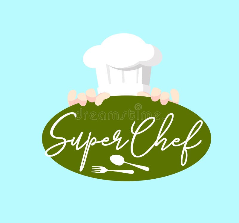 Chef Super Chef Logo Mascot Vector Illustration Design Stock Vector ...