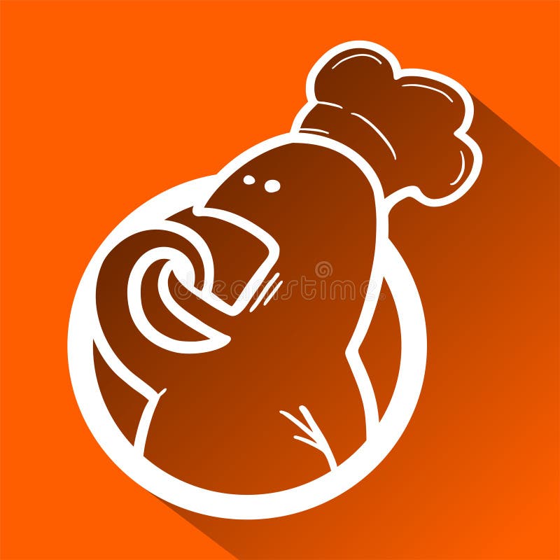 Chef symbol stock vector. Illustration of chef, spoon - 63366986