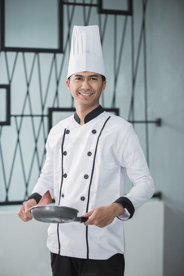 Chef and the tools stock photo. Image of single, chef - 112767328