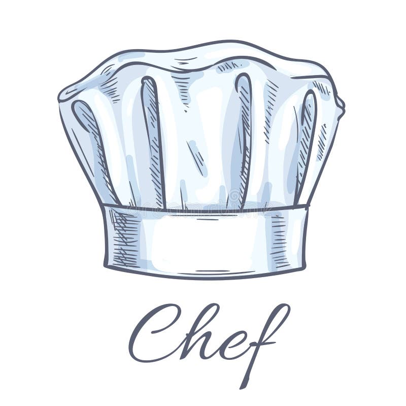 Chef Toque Vector Sketch Icon Stock Vector - Illustration of chef ...
