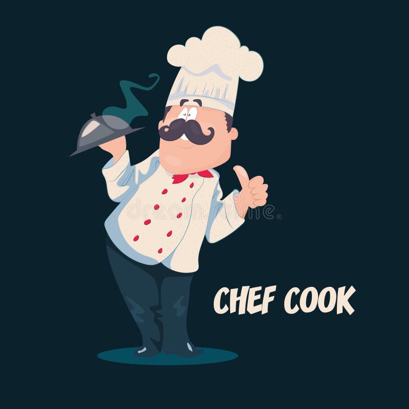 Cartoon Chef French Mustache Stock Illustrations – 689 Cartoon Chef ...