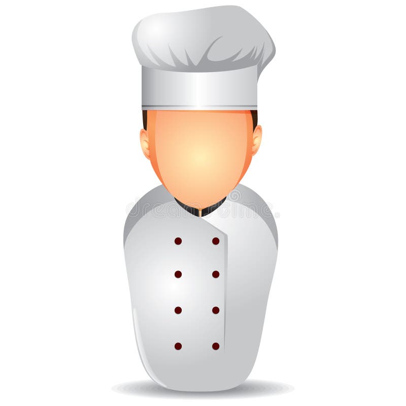 Chef. Vector Illustration Decorative Design Stock Illustration ...