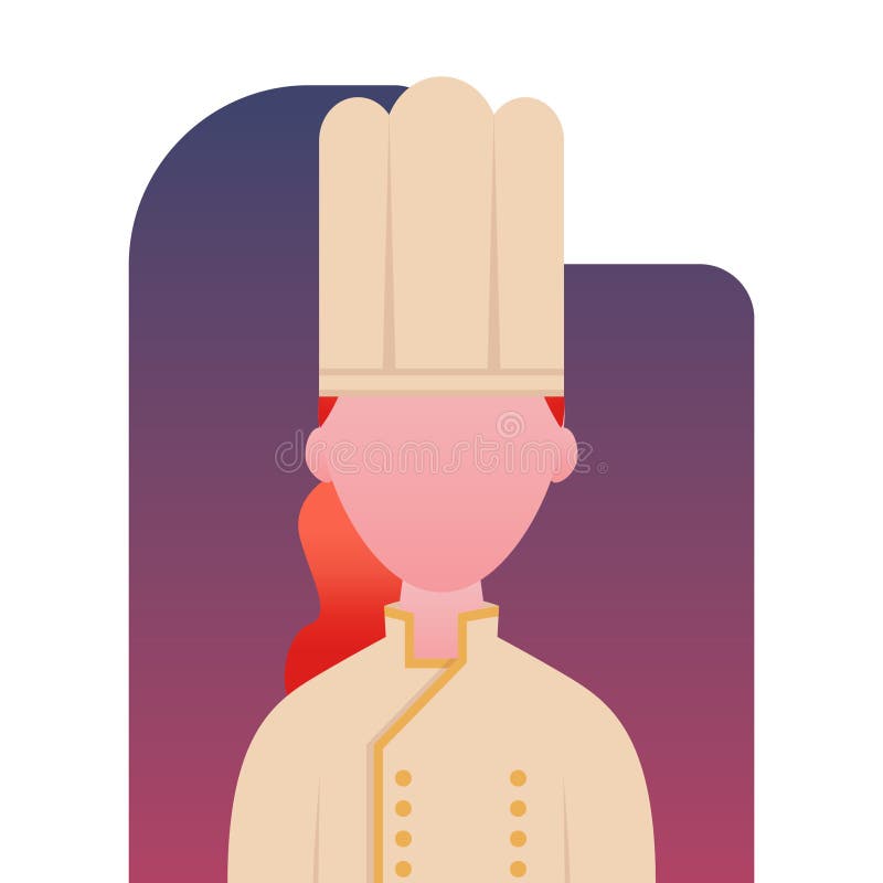 Chef. Vector Illustration Decorative Design Stock Vector - Illustration ...