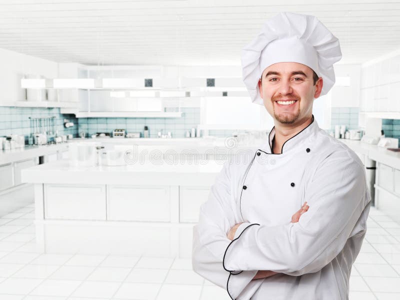 Chef at work stock photo. Image of indoor, vertical, modern - 23149602