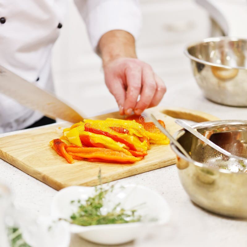 Chef at work stock photo. Image of business, chef, cooks - 765994
