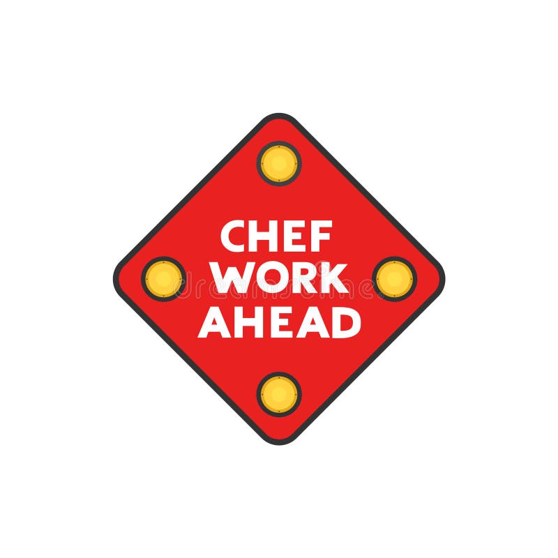 Chef work symbol stock vector. Illustration of catering - 277572829
