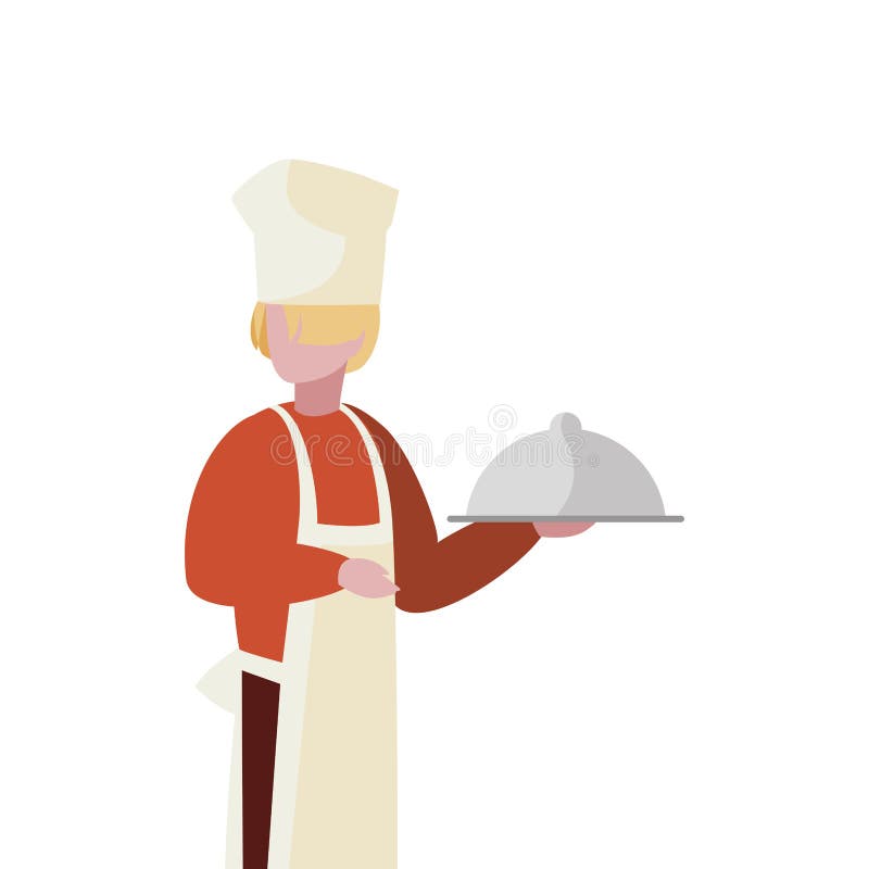 Chef Worker Avatar Character Stock Illustration - Illustration of baker ...