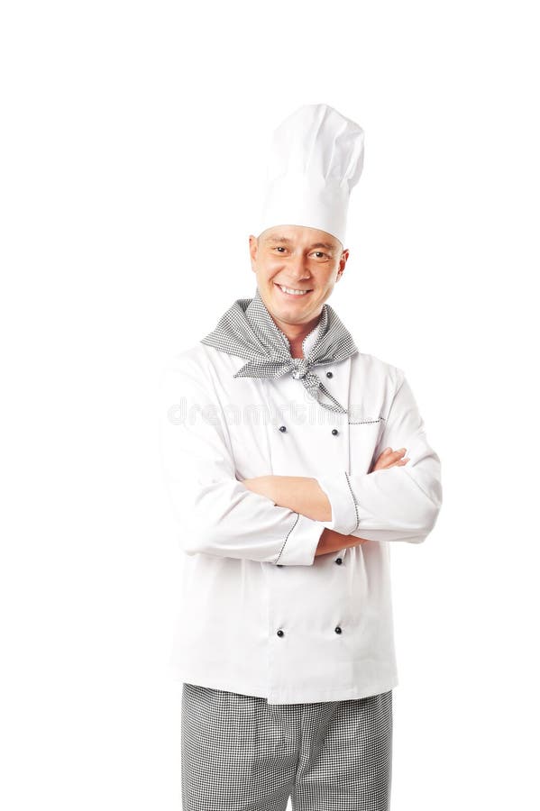 Chef with menu stock photo. Image of service, empty, chef - 13308024