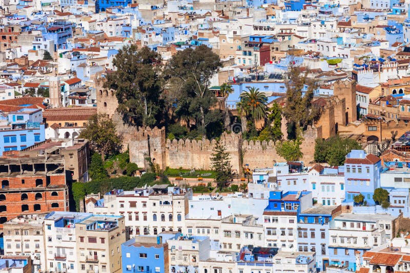 Chefchaouen au Maroc image stock. Image du endroit, maroc - 78033309