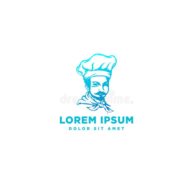 Cheff Vector Logo Icon Template Illustration Element Isolated Stock ...