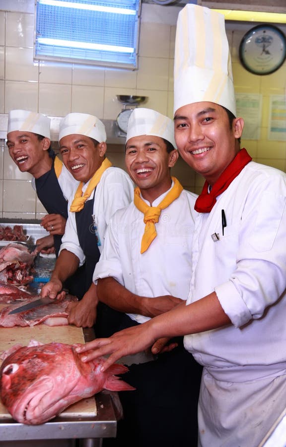 Chefs stock photo. Image of human, cooking, asian, butcher - 9982872