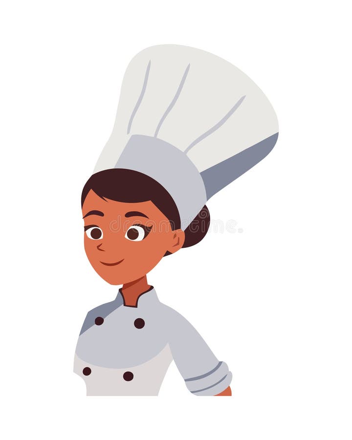 Chefs Cooking Food in Kitchen, Smiling and Happy Stock Vector ...