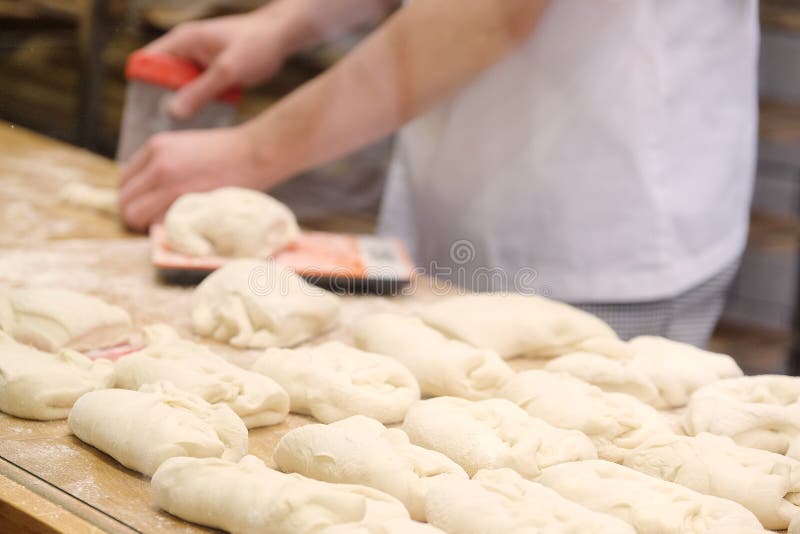Chefs forming dough stock photo. Image of preparing, form - 53399550