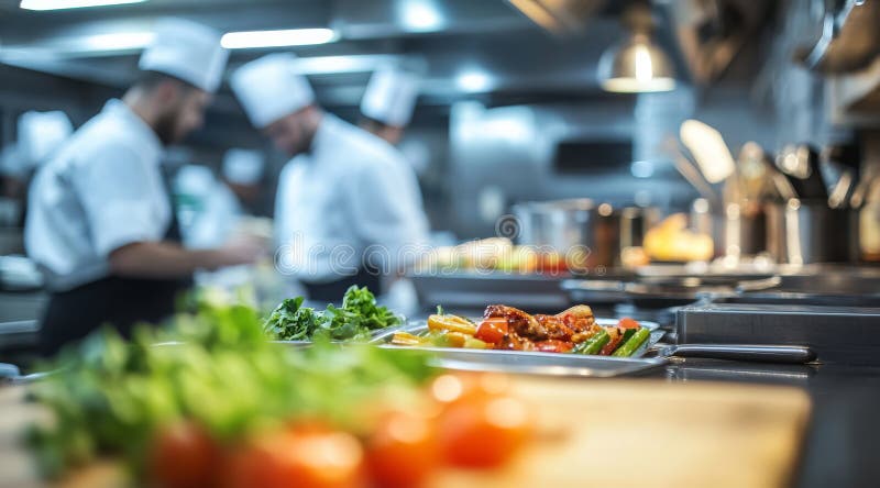 Chefs are Highly Engaged in Their Work within a Professional Restaurant ...