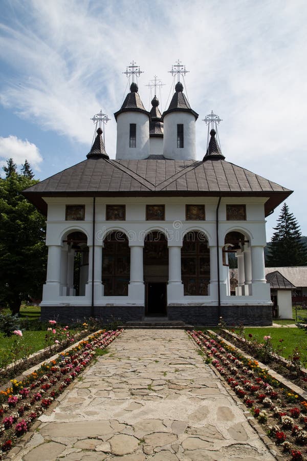 Cheia Monastery stock image. Image of cheia, travel, romania - 44001369