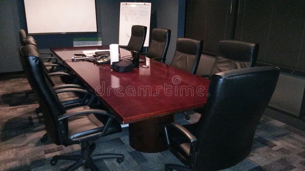 Cheif board room stock image. Image of board, chairs - 43621395