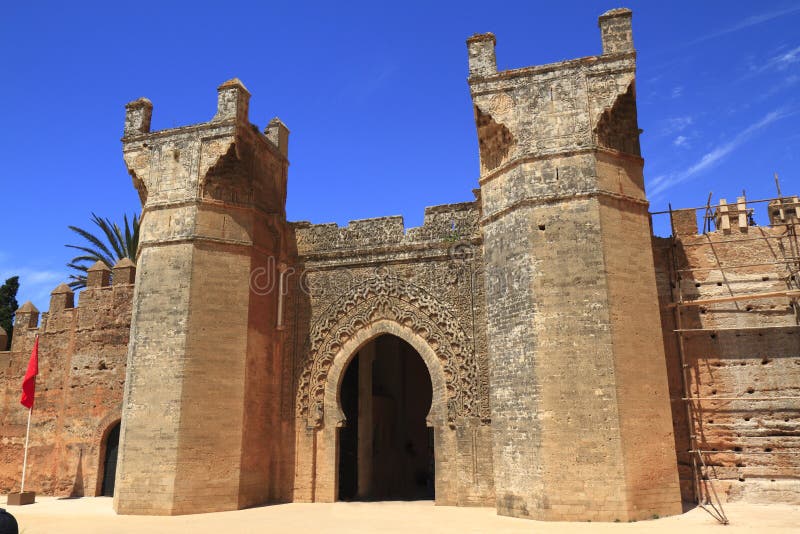Chellah photo stock. Image du passage, architecture, château - 33244442