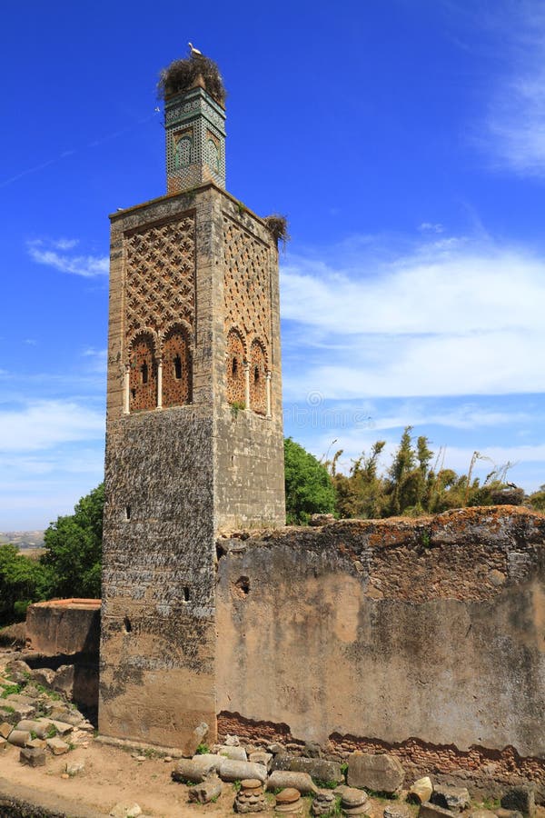 Chellah stock image. Image of maghreb, archaeological - 33245549