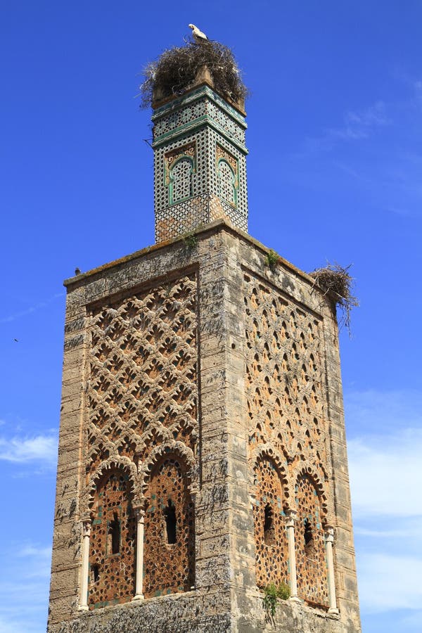 Chellah stock photo. Image of castle, morocco, column - 33245834