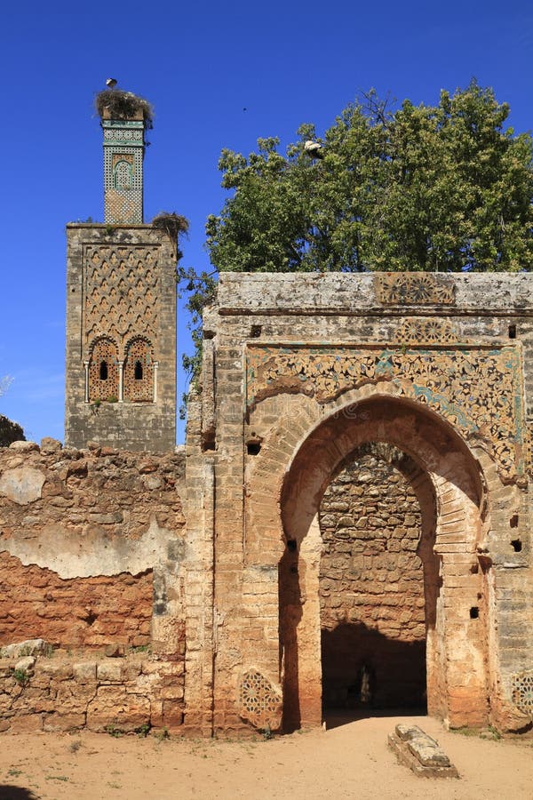 Chellah stock image. Image of capital, gate, africa, antique - 33247383
